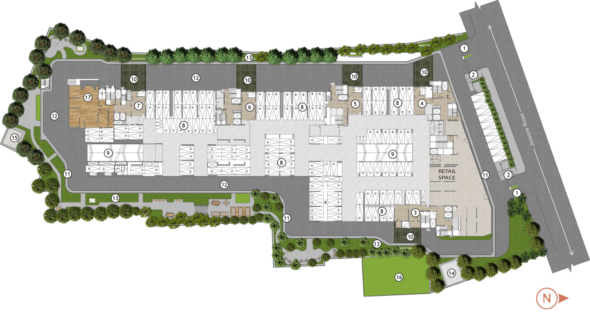 The Varanda :: 3,4,5 BHK Flats at Laketown